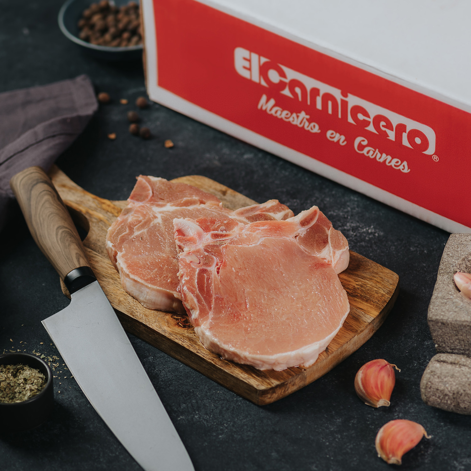 Caja Chuleta Centro 5 kg - Chuletas - Cerdo